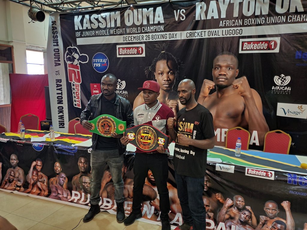 Rumble in Kampala: Kassim Ouma to face Rayton Okwiri on Boxing Day