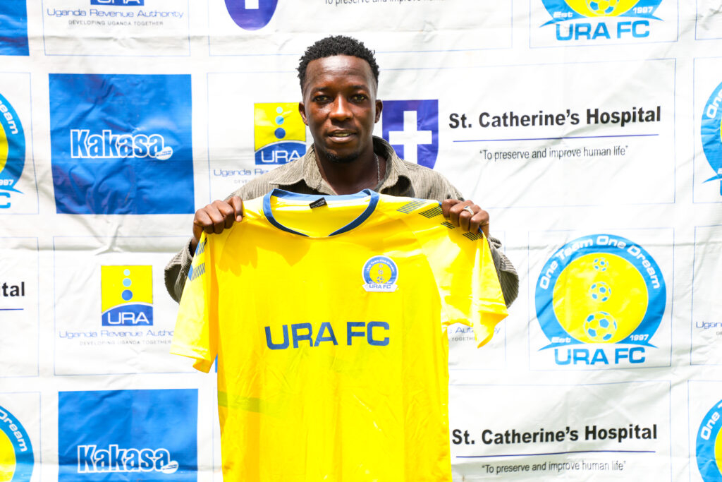 URA Football Club signs Kabonge