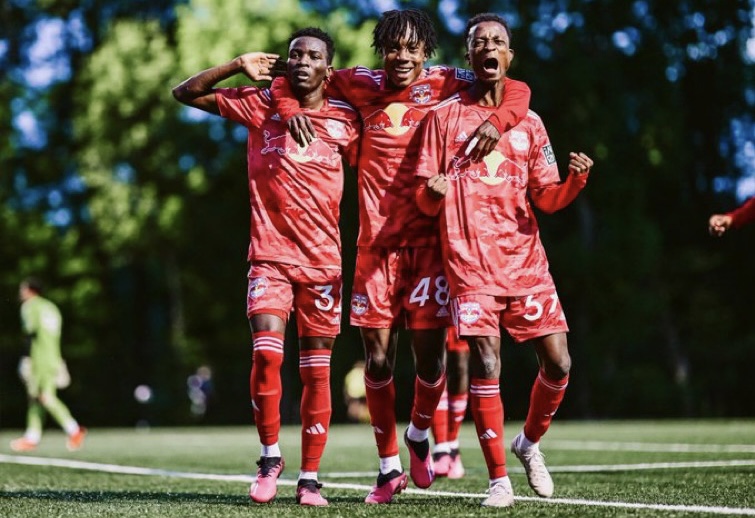 Kasule on target as New York Red II defeat New England II