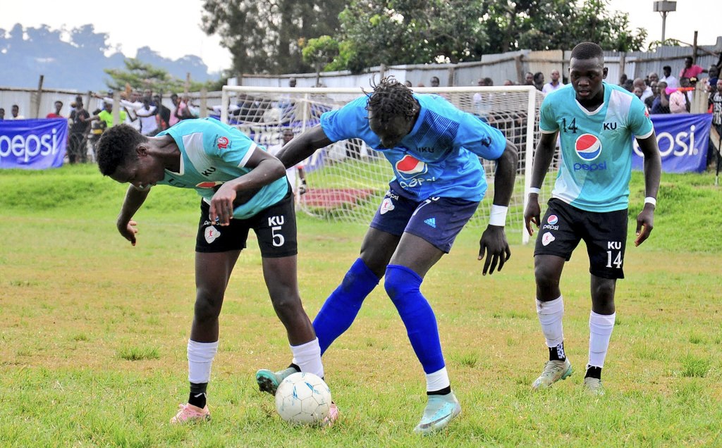 University Football League: Nkumba beat KU to claim first leg advantage