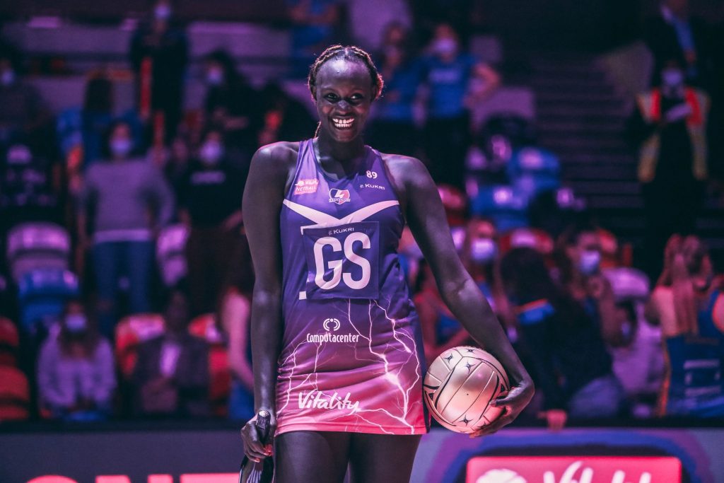 Mary Nuba continues with goal scoring prowess at Loughborough Lighting